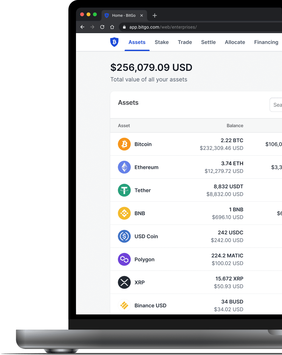 BitGo UI